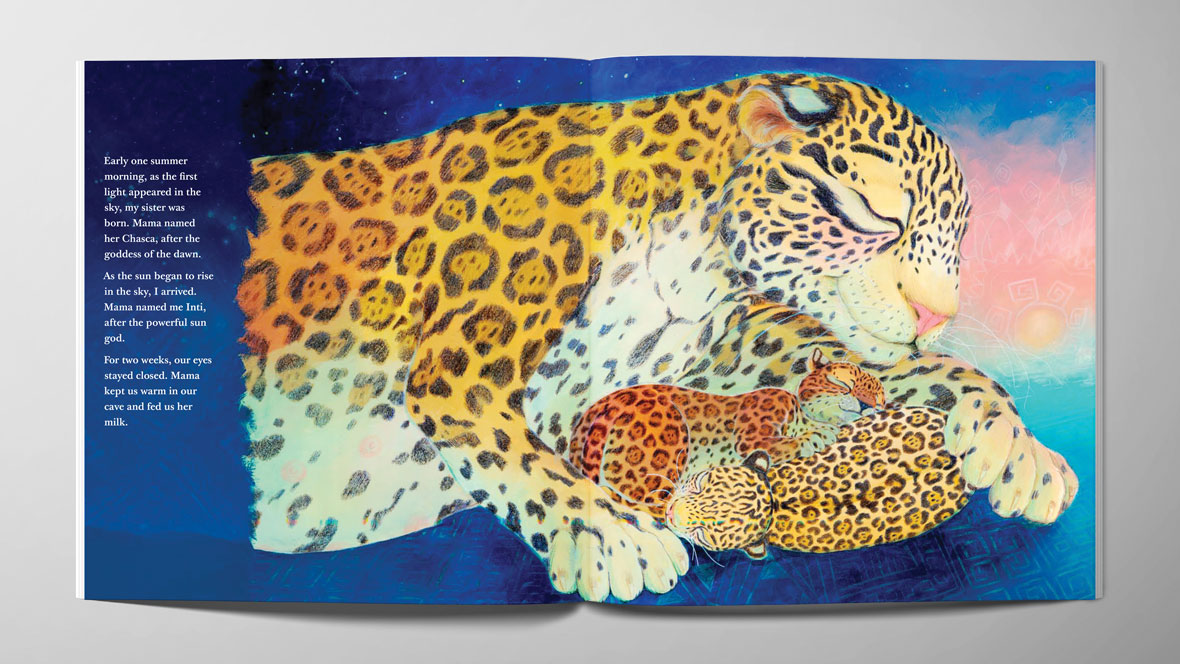 The Jaguar’s Story Children’s Book and Website - Eight Eyes
