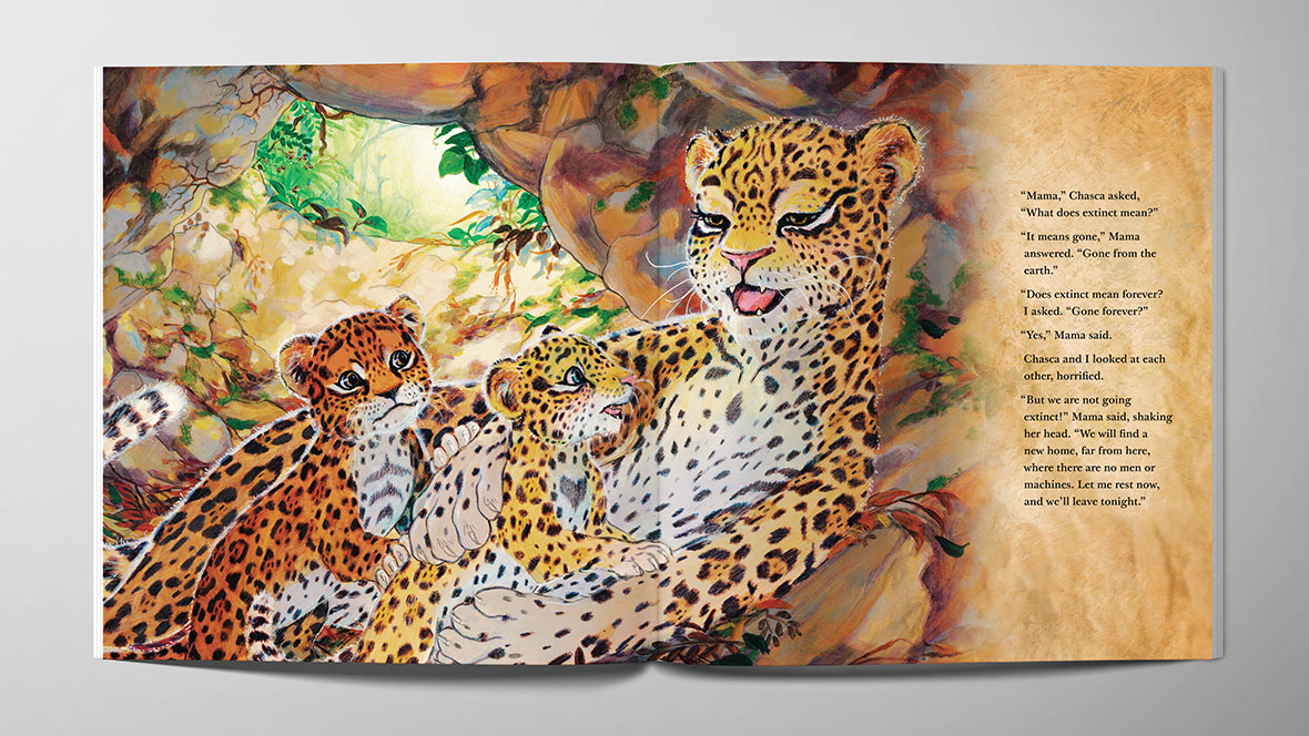 The Jaguar’s Story Children’s Book and Website - Eight Eyes